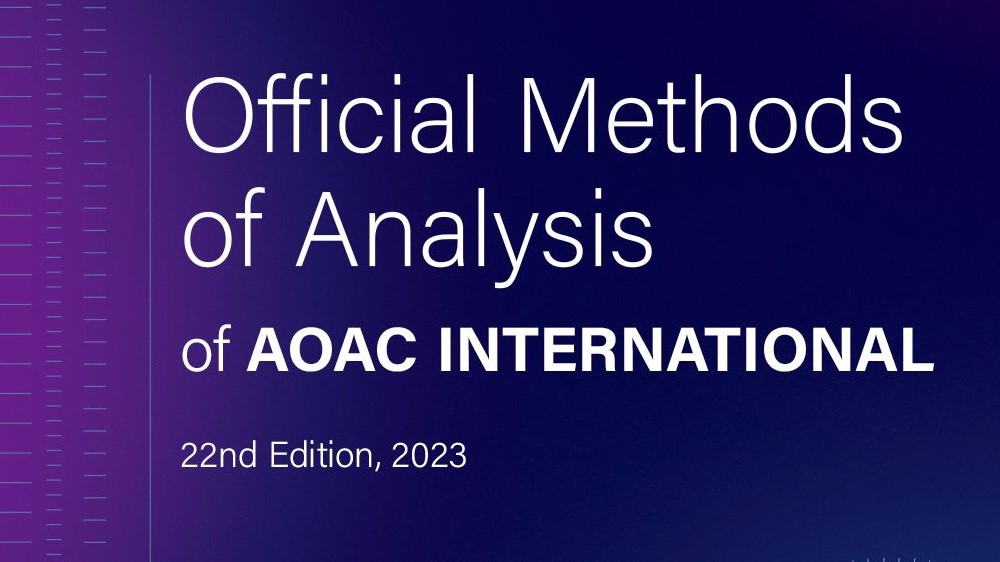 Official Methods Of Analysis Single Method Sales Now Available AOAC Official Methods Of Analysis Single Method Sales Now Available AOAC