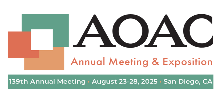 2025 Annual Meeting Schedule - AOAC INTERNATIONAL